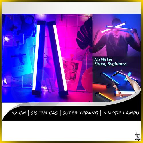 Jual Lampu Neon Background Lamp LED Fill Light Terang Cahaya Sinar ...