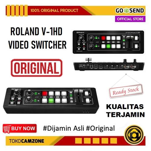 Promo Roland V-1HD Portable 4 x HDMI Input Switcher 12-Channel Cicil 0% 3x - Jakarta Selatan ...