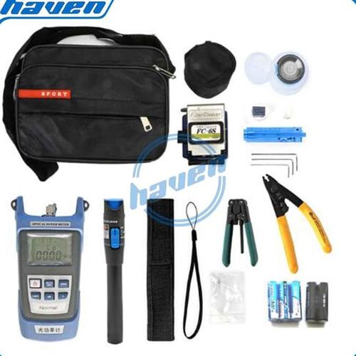 Jual New FTTH Tool Kit Set Lengkap OPM VFL Cleaver FO Fiber Optik Tool ...
