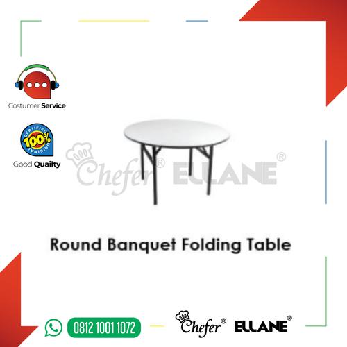 Jual Custom Round Banquet Folding Table / Meja Lipat Bundar Berbagai ...