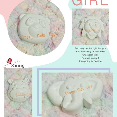 Jual patung gypsum lucu animal series / mainan edukasi media mewarna ...
