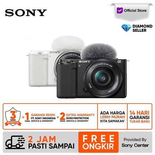 Promo Sony ZV E10 Sony ZVE10 Mirrorless Camera Kit 16-50mm - Black ...