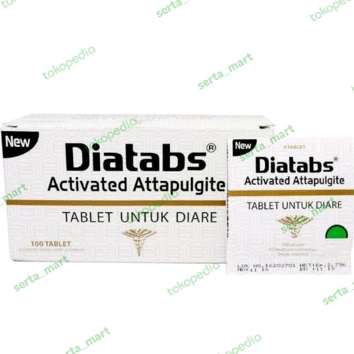 Jual New Diatabs - Obat Diare 4's - Jakarta Utara - serta_mart | Tokopedia