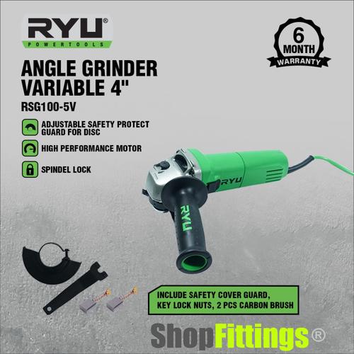 Jual RYU RSG 100 5 V Mesin Gerinda 4" Atur Setel Variable Speed RSG100 ...
