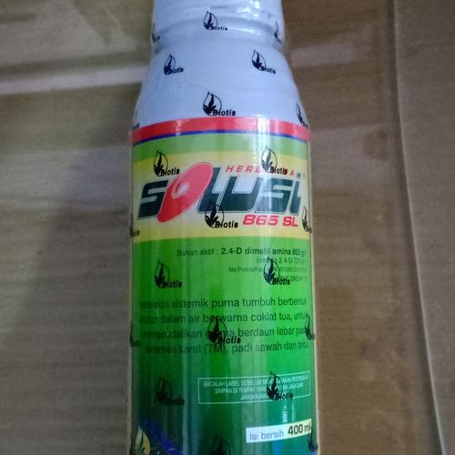 Jual herbisida solusi 865sl 400ml obat rumput di padi - Kota Metro ...