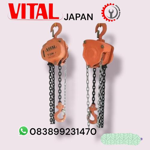 Jual CHAIN BLOCK 1 TON X 5 METER VITAL MADE IN JAPAN - Jakarta Barat ...