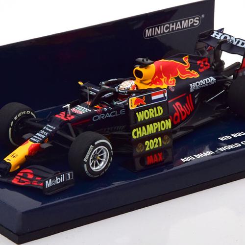 Jual Minichamps Redbull Rb16b Max Verstappen World champion Abu-Dhabi ...