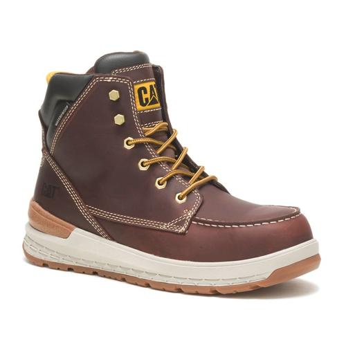 Jual Sepatu Safety Caterpillar Impact CT Waterproof Friar Brown ...
