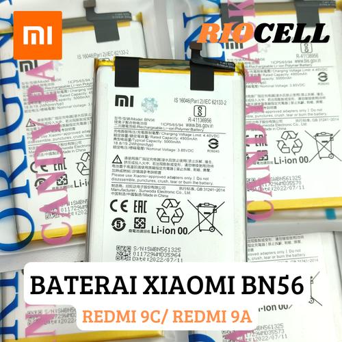 Jual BATERAI XIAOMI BN56 REDMI 9A/9C BATRE REDMI 9A REDMI 9C ORIGINAL ...