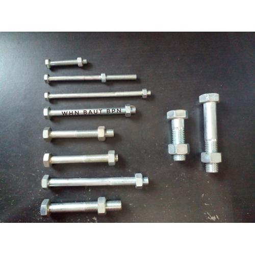 Jual Baut & nut Grade 4.6 Galvanis M8 & M10 - M8 X 55mm - Kota ...