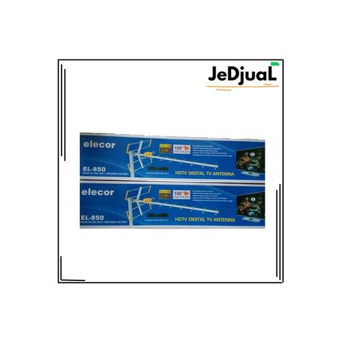 Jual Antena Tv Digital Outdoor ELECOR EL-850 + Kabel - Kota Bukittinggi ...