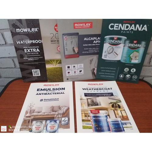 Jual Katalog Brosur Pamflet Cat MOWILEX - Jakarta Selatan - D'houseof ...
