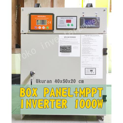 Jual Inverter Lengkap Trafo 1000w plus MPPT dengan box panel - model ...
