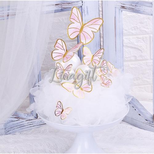 Jual TOPPER CAKE BUTTERFLY / TOPER KUE KUPU - KUPU / HAPPY BIRTHDAY ...