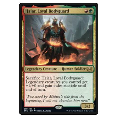 Jual Hajar, Loyal Bodyguard MTG | BRO | Magic the gathering - Kota ...