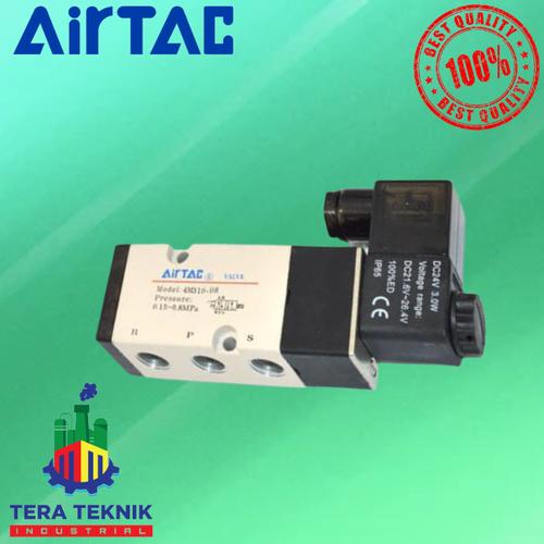 Jual Solenoid Valve Airtac 4M310-08 4M310 08 220VAC / 24VDC Pneumatic READY - 24VDC - Jakarta ...
