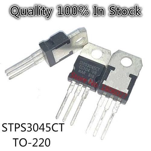 Jual STPS3045CT STPS3045 STPS 3045 CT Schottky Diode Dioda 30A 45V To-220 - Kota Tegal ...