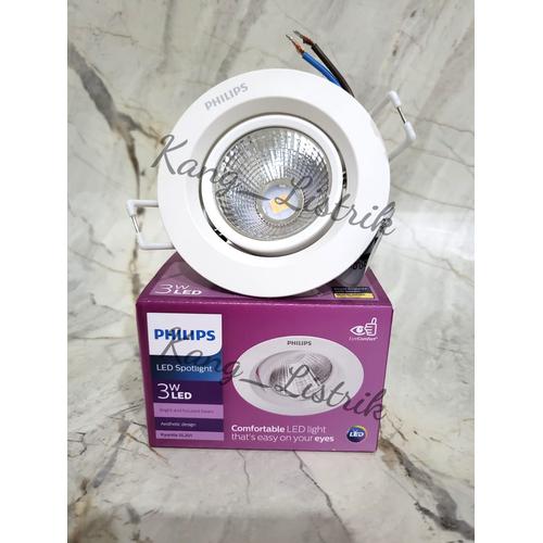 Jual LAMPU SPOTLIGHT PHILIPS LED SPOT DOWNLIGHT LED PHILIPS KYANITE ...