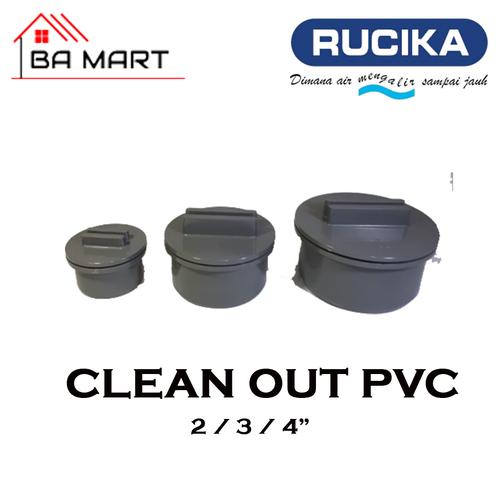 Jual Clean Out 2/3/4: Inch CO Rucika PVC Tutup Septic Tank - 4 - Kota ...