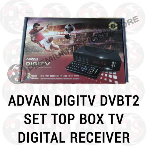 Jual ADVAN DIGITV DVBT2 Full HD 1080p Set Top Box TV Digital Receiver ...