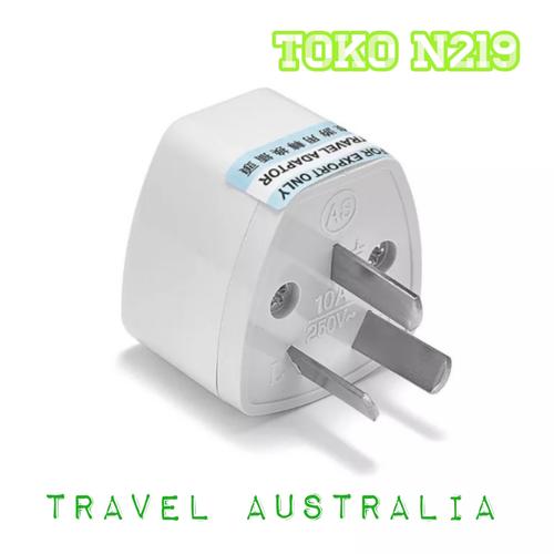 Jual Colokan listrik untuk Negara New Zealand, Australia, China dgn 3 ...