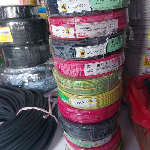 Jual kabel nya 2,5mm 100m kabel metal indonesia (kmi) kabelindo - metal ...