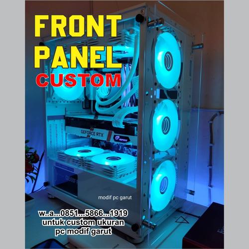 Jual FRONT PANEL CUSTOM LOGO CUSTOM UKURAN - polos+baut - Kab. Garut ...