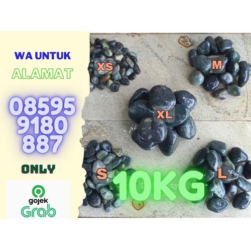 Jual Batu Hias Bengkulu Hitam Kecil Karung 10 kg - Kota Bekasi - Benih ...