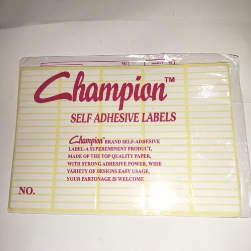 Jual label harga sticker merk champion - undangan - Kab. Magelang ...