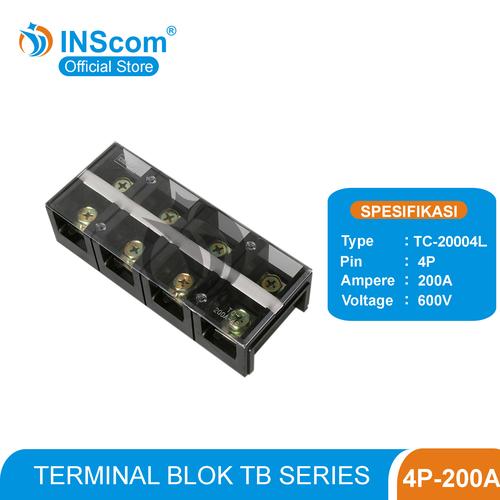 Jual TERMINAL BLOK 4 POLE 200A / TERMINAL BLOK TC 20004 INSCOM - Kota Surabaya - INScom_NEW ...