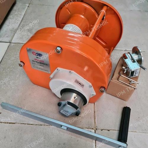 Jual hand winch kapasitas 2 ton Hand winch 2000kg heavy duty katrol ...