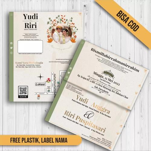 Jual Undangan, Undangan Pernikahan, Undangan unik, Cetak Undangan ...