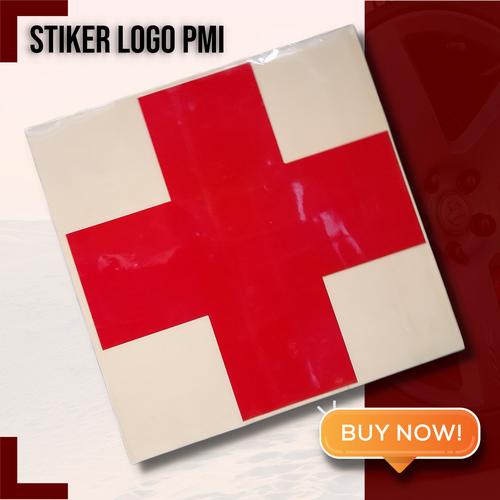 Jual Stiker Logo PMI Palang Merah Indonesia Lebar Dimensi 30 - Kab ...