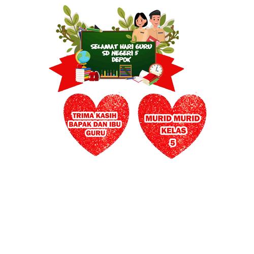 Jual Topper Guru / Cake Topper Teachers day / Topper Kue Hari Guru ...