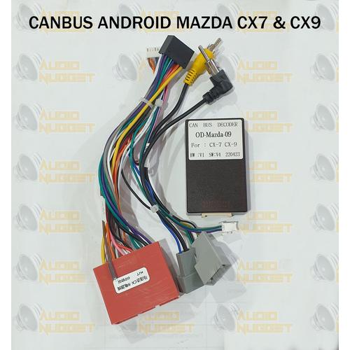 Jual Modul kabel socket remot stir canbus headunit android Mazda CX-9 ...