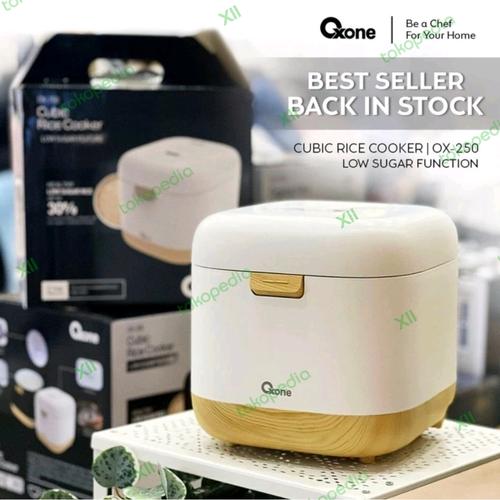 Jual OXONE OX~250 CUBiC Rice Cooker Low Carbo 0,8 Liter Magic Com 5 iN ...