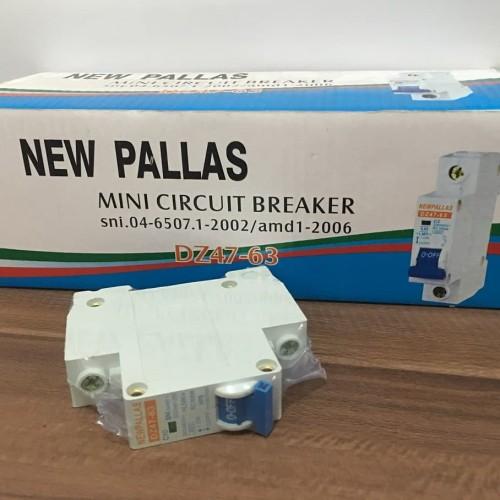 Jual New Pallas MCB 1 Phase MINIATURE CIRCUIT BREAKER - MCB Murah - 6 ...