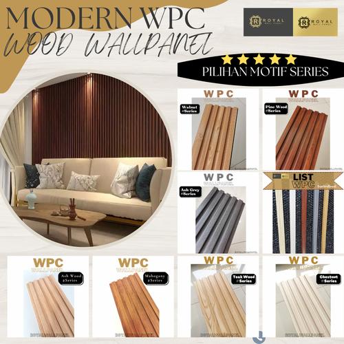 Jual Wall Panel WPC Wood by Royal Wallpanel - Teak Wood - Jakarta Timur ...