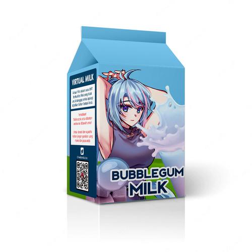 Jual Papercraft Kotak Susu : Azura Cecilia Nijisanji - Bubblegum Milk ...