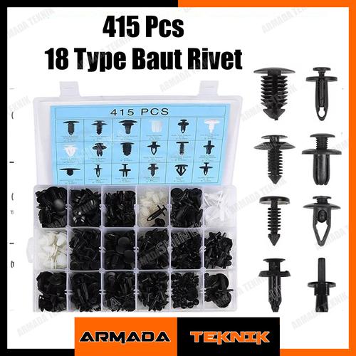 Jual Baut Rivet Mobil Universal 415 PCS - Kota Semarang - Armada_Teknik ...
