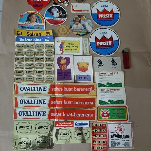 Jual STIKER JADUL MACAM2 GAMBAR DAN MERK JADUL - Kota Surabaya - monte ...