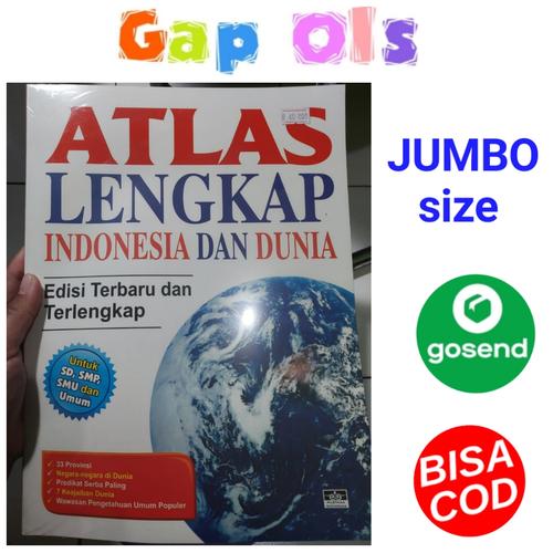 Jual ATLAS Lengkap Indonesia Dan Dunia ATLAS Lengkap Indonesia & Dunia ...