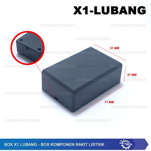 Jual Box Komponen - Box Rakit Elektronik - Box X1 Lubang - Box + Sekrup ...