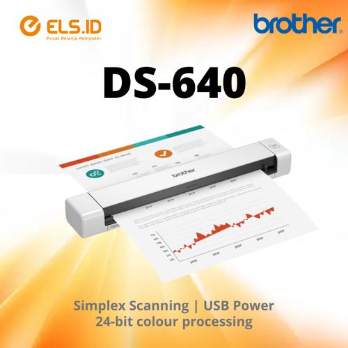 Promo Brother Scanner DS-640 Portable Compact Mobile Cicil 0% 3x - Kota ...