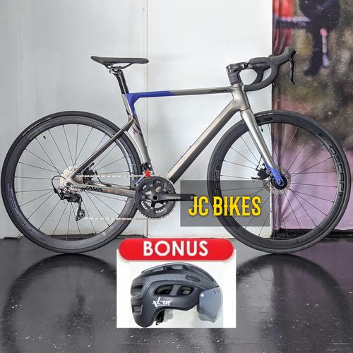 Promo Sepeda Balap Roadbike JAVA Vesuvio UCI 105 Aero 700C - Titanium ...