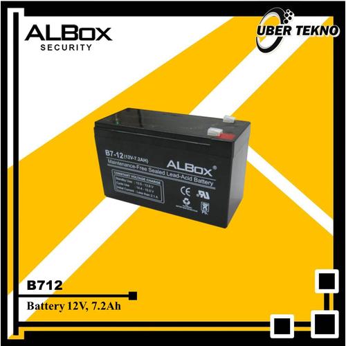 Promo Battery 12V 7.2Ah Albox B712 - Baterai Aki Kering 12V 7,2 Ah ...