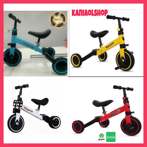 Promo sepeda balita roda3/sepeda anak 3 in 1/sepeda balance bike/push ...