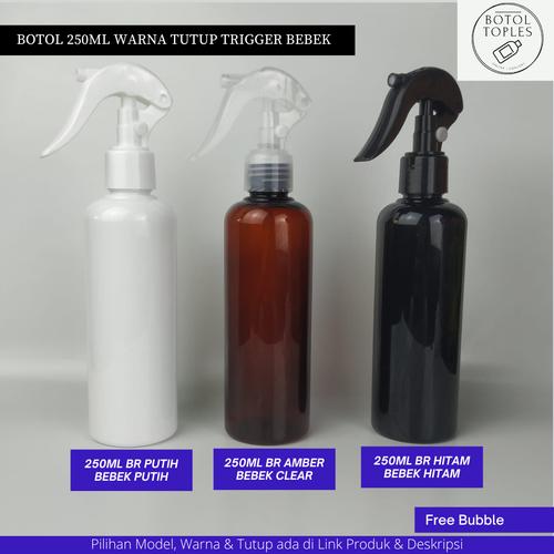 Promo Botol Trigger Spray 250ml tebal (HARGA GROSIR) - 250ml Hitam ...