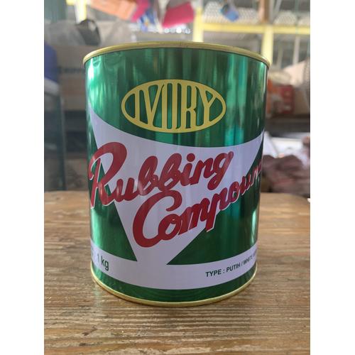 Jual Rubbing compound / Kompon putih - Ivory 1 kg - Kota Tangerang ...