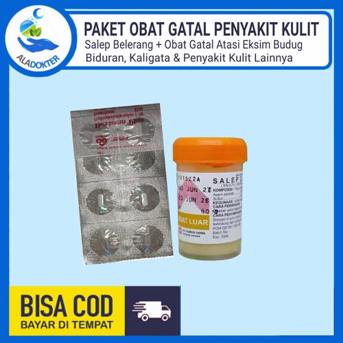 Jual Paket Obat Gatal Penyakit Kulit Biduran Kaligata Urtikaria dll ...